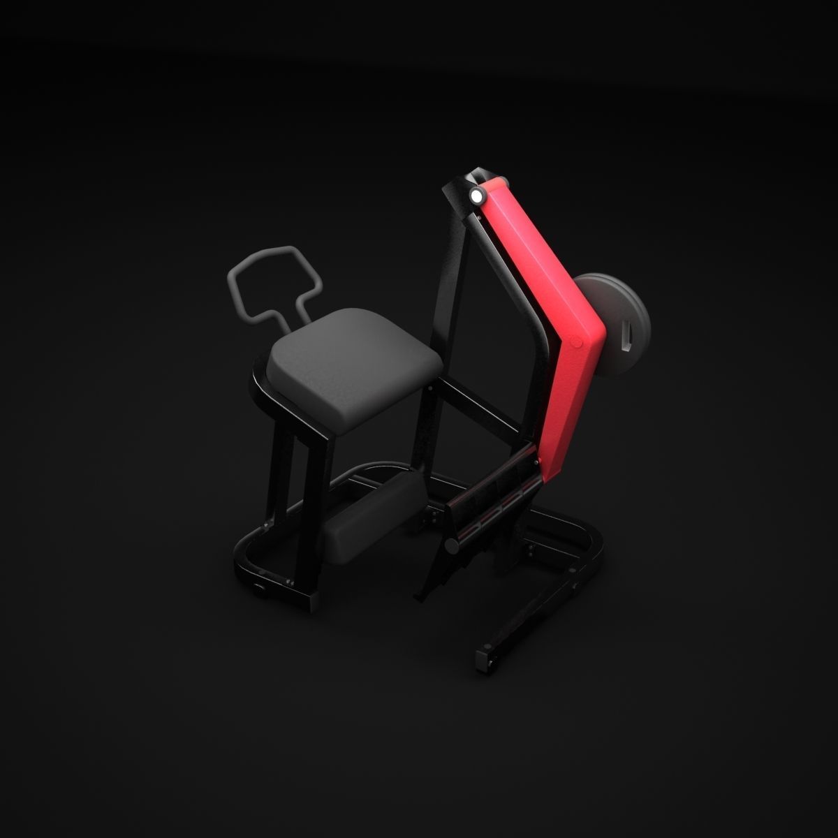 Rear Kick 3d Model Cgtrader