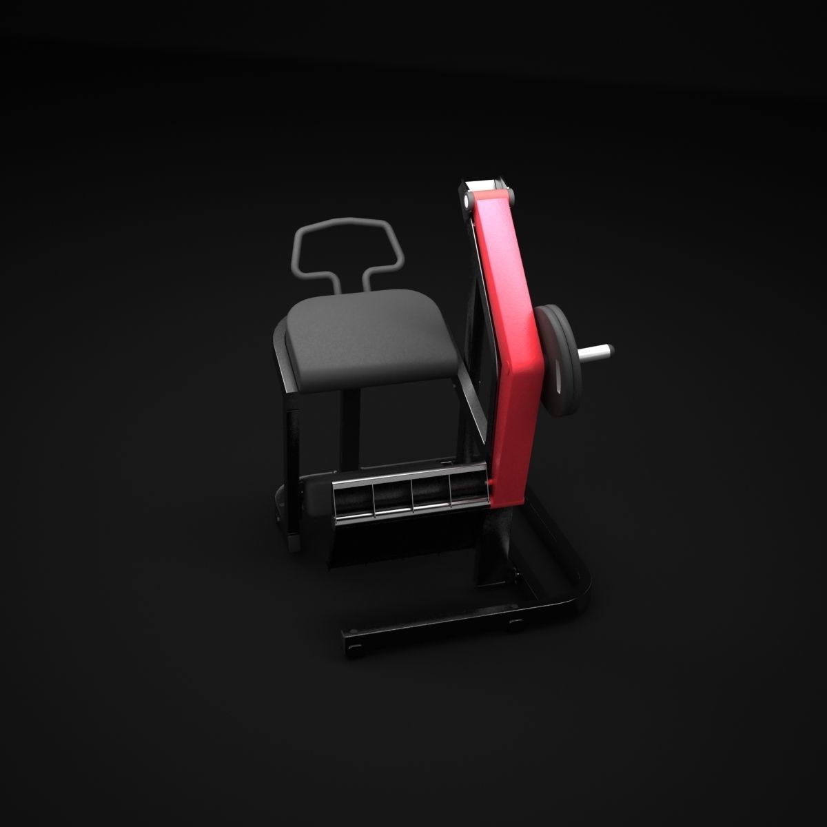 Rear Kick 3d Model Cgtrader