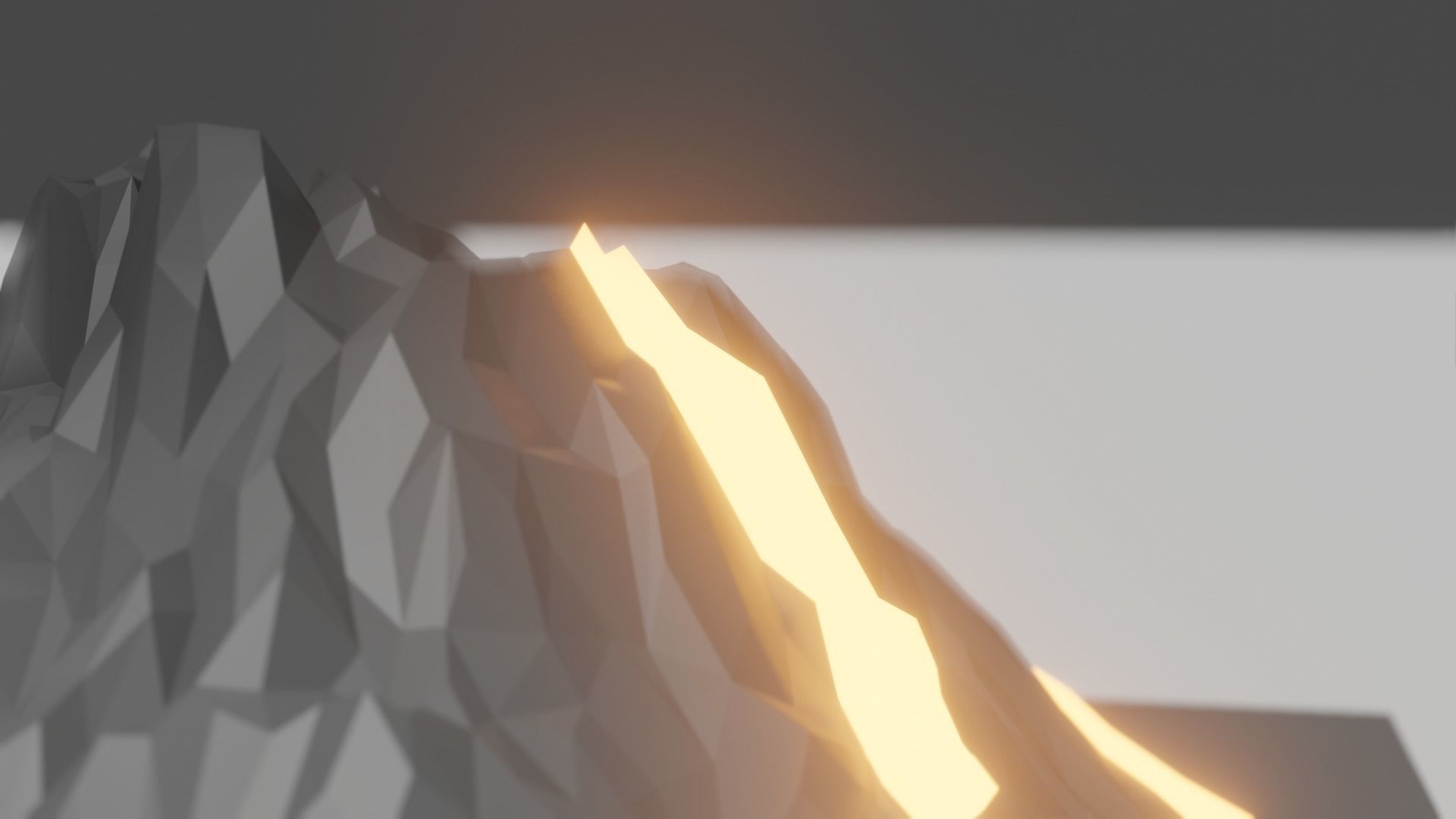 Low Poly Volcano free VR / AR / low-poly 3D model | CGTrader