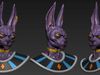 Beerus 3D model 3D printable | CGTrader