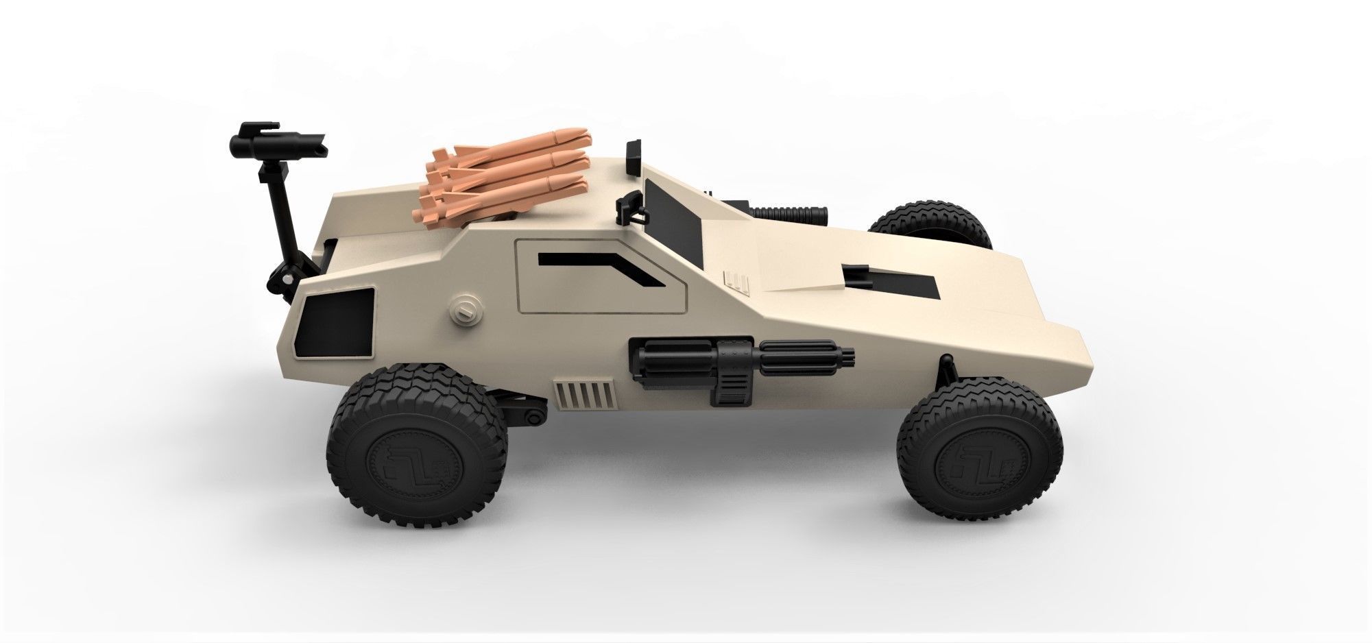 Diecast model Dune buggy from movie Megaforce 1982 Scale 1 to 24 3D ...