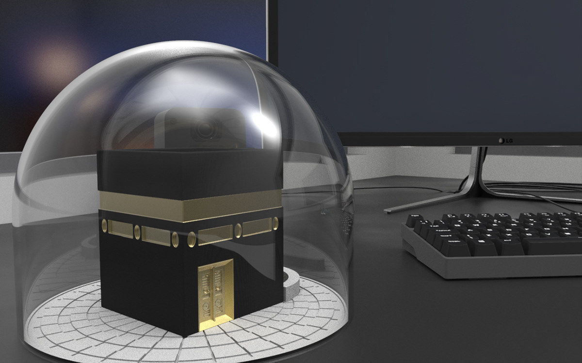 Khana Kaaba -Muslim Holy Building in Makkah 3D model 3D printable ...