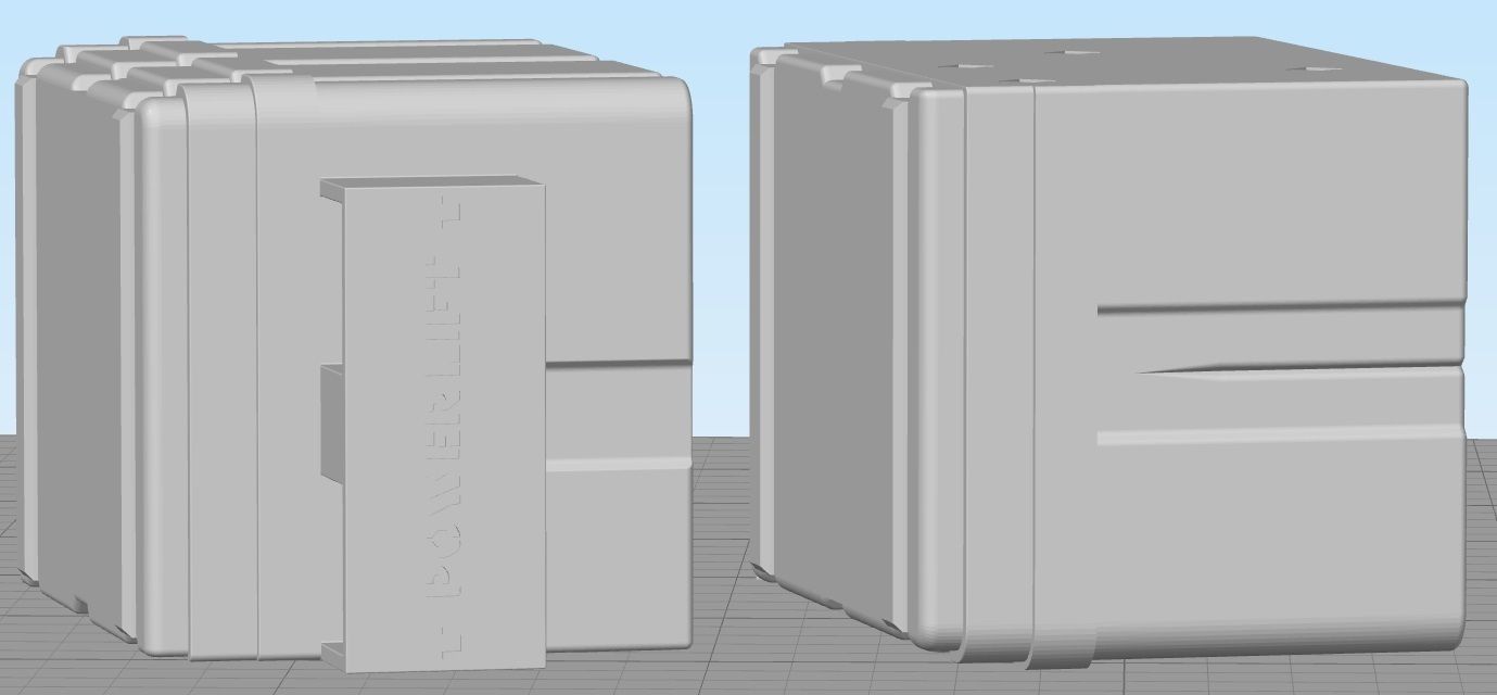 Aliens Power Loader Sulaco Cargo Crate 3d Print File 3D model 3D ...