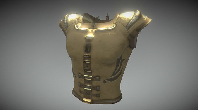 Gold Armor 3D model | CGTrader