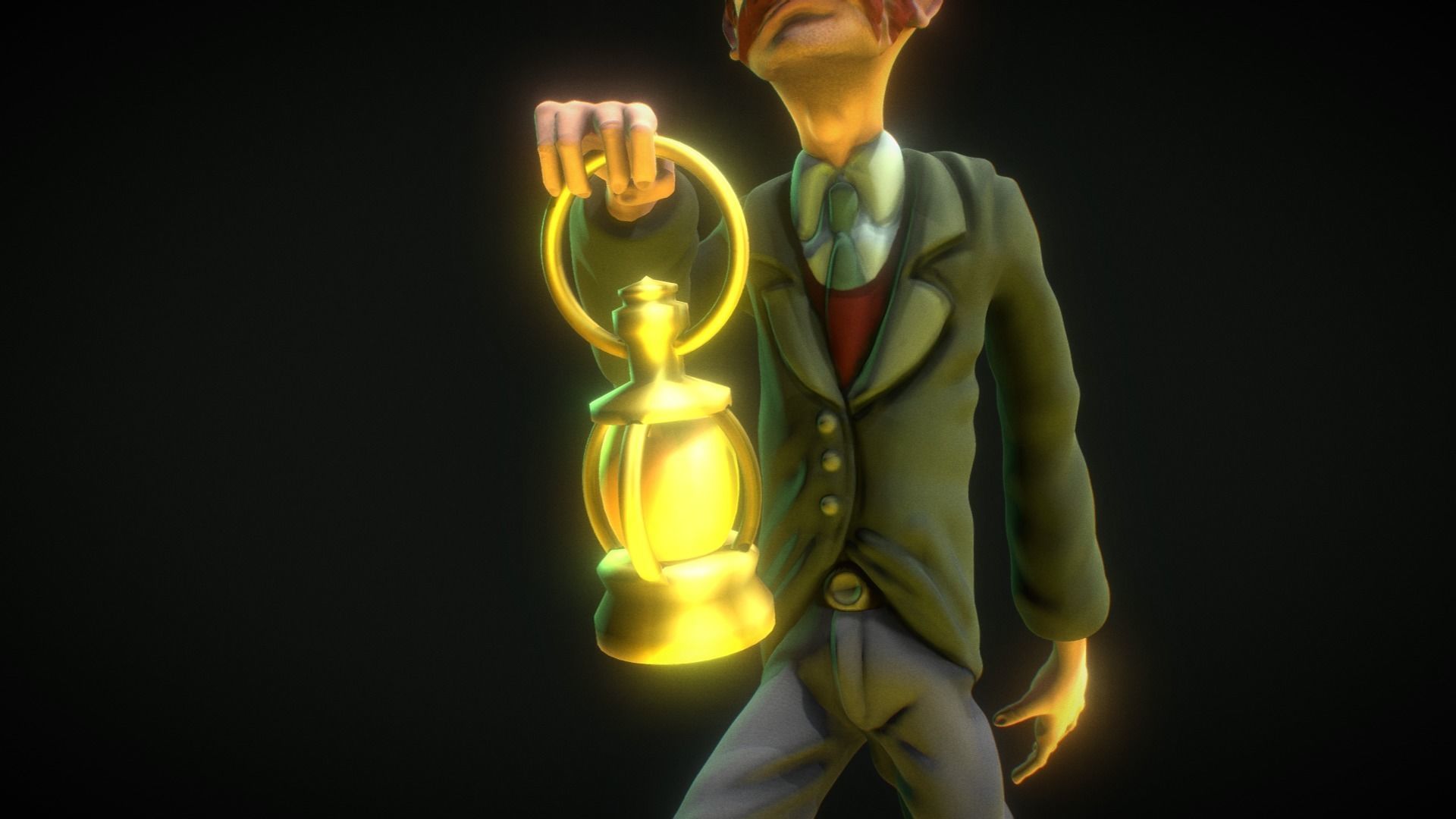 Edward Carnby - From Alone in the Dark - Printable Character 3D model ...