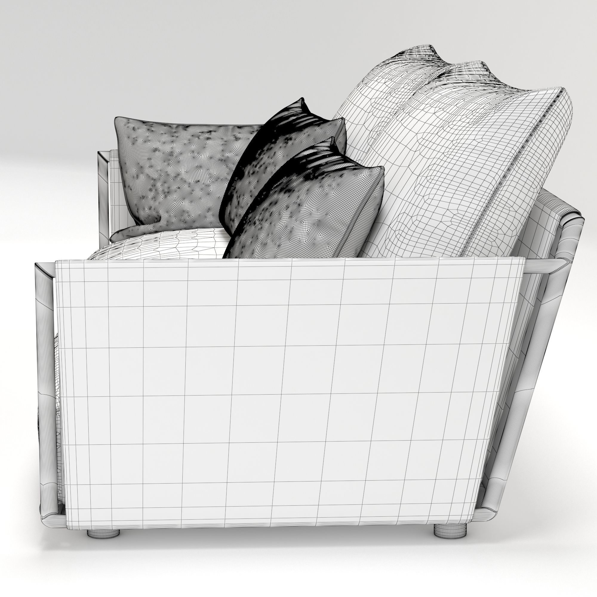 Adam Giorgetti Sofa 3d Model Cgtrader