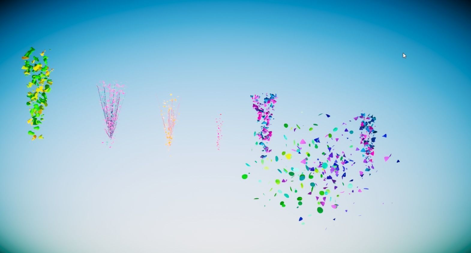 Confetti particles FX 3D model | CGTrader