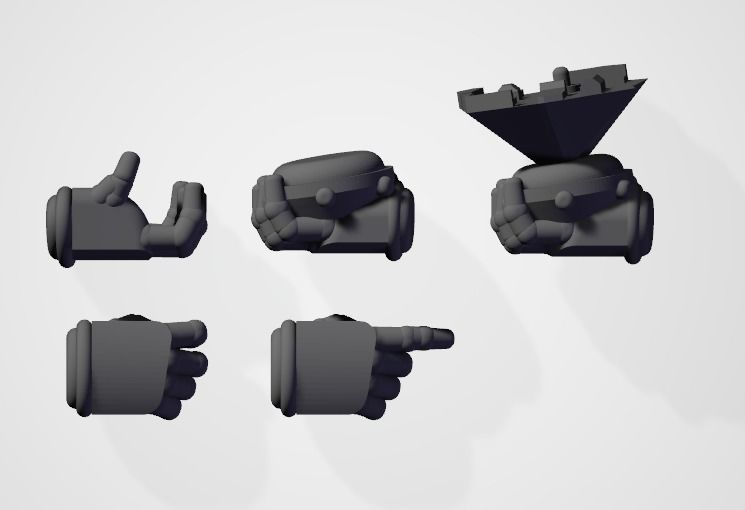 Tempest Knights - Troops Kit free 3D model 3D printable | CGTrader