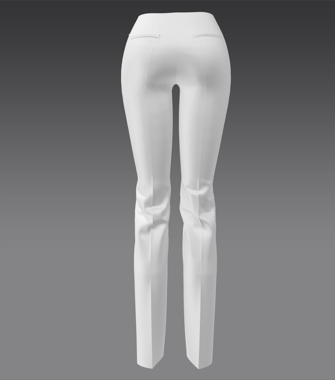 Slacks women pants woman slacks 3d model Marvelous designer 3D model ...