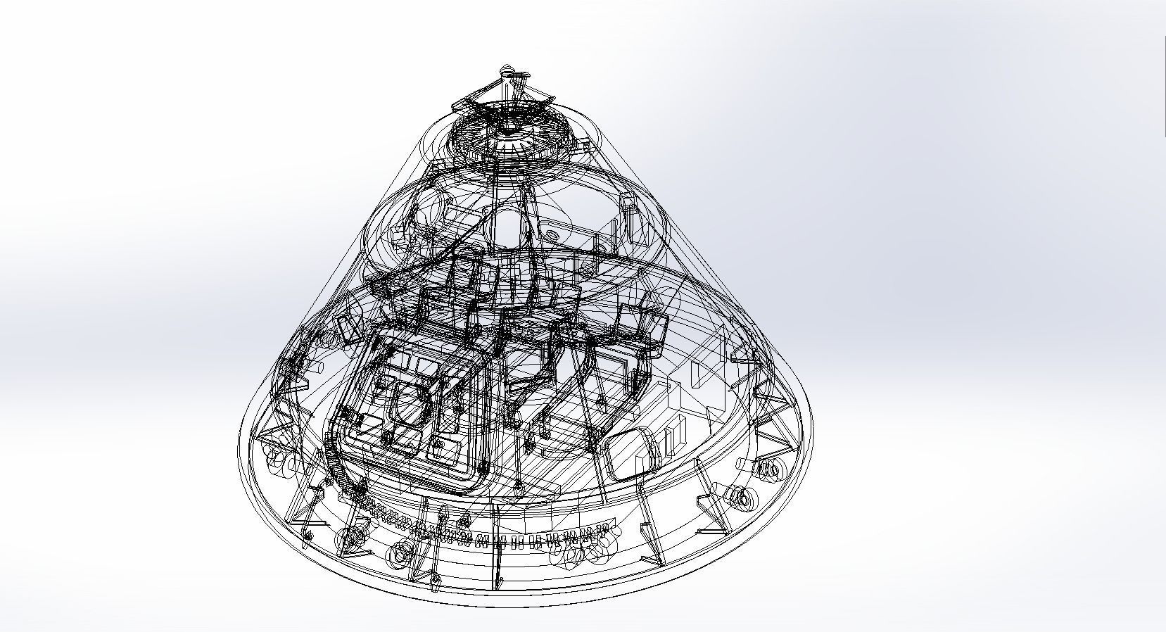 Apollo Command Module 3D model | CGTrader