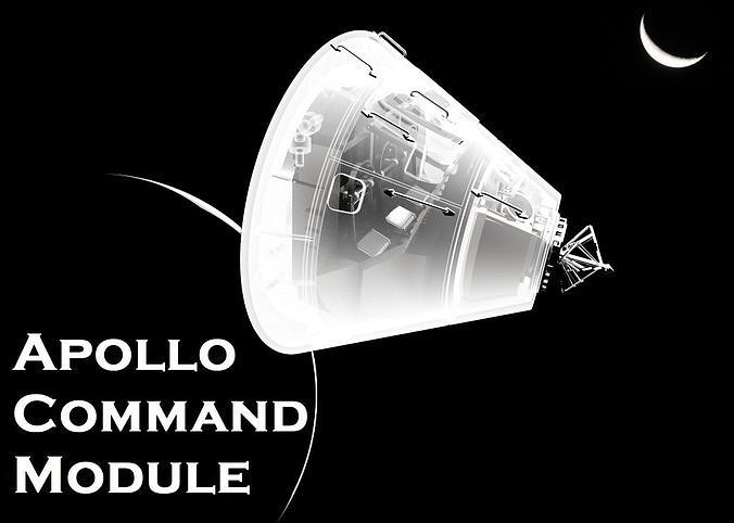 Apollo Command Module 3D model | CGTrader