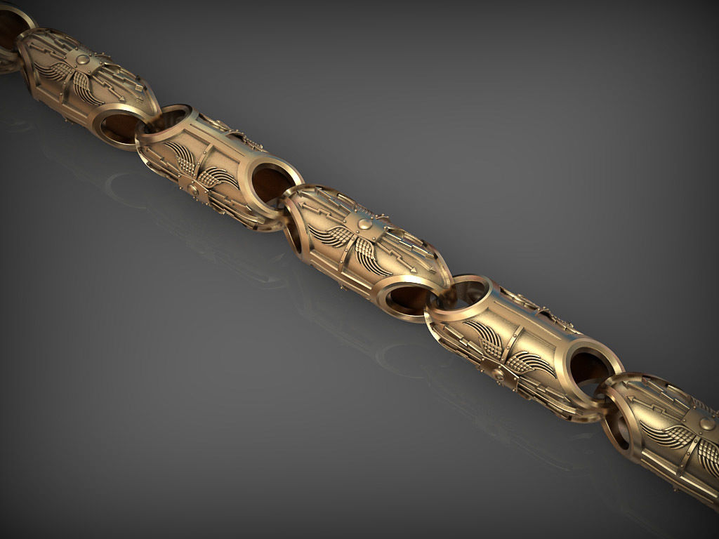 Chain link 152 3D model 3D printable | CGTrader