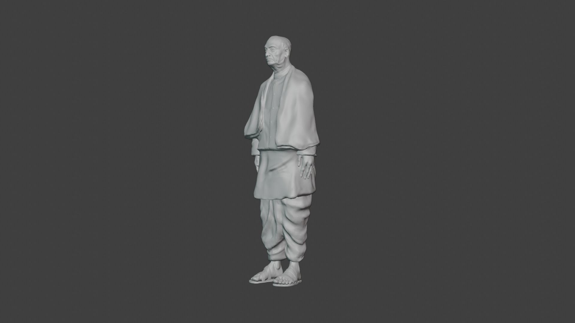 Statue of Unity Sardar Vallabhbhai PatelL 3D model 3D printable | CGTrader