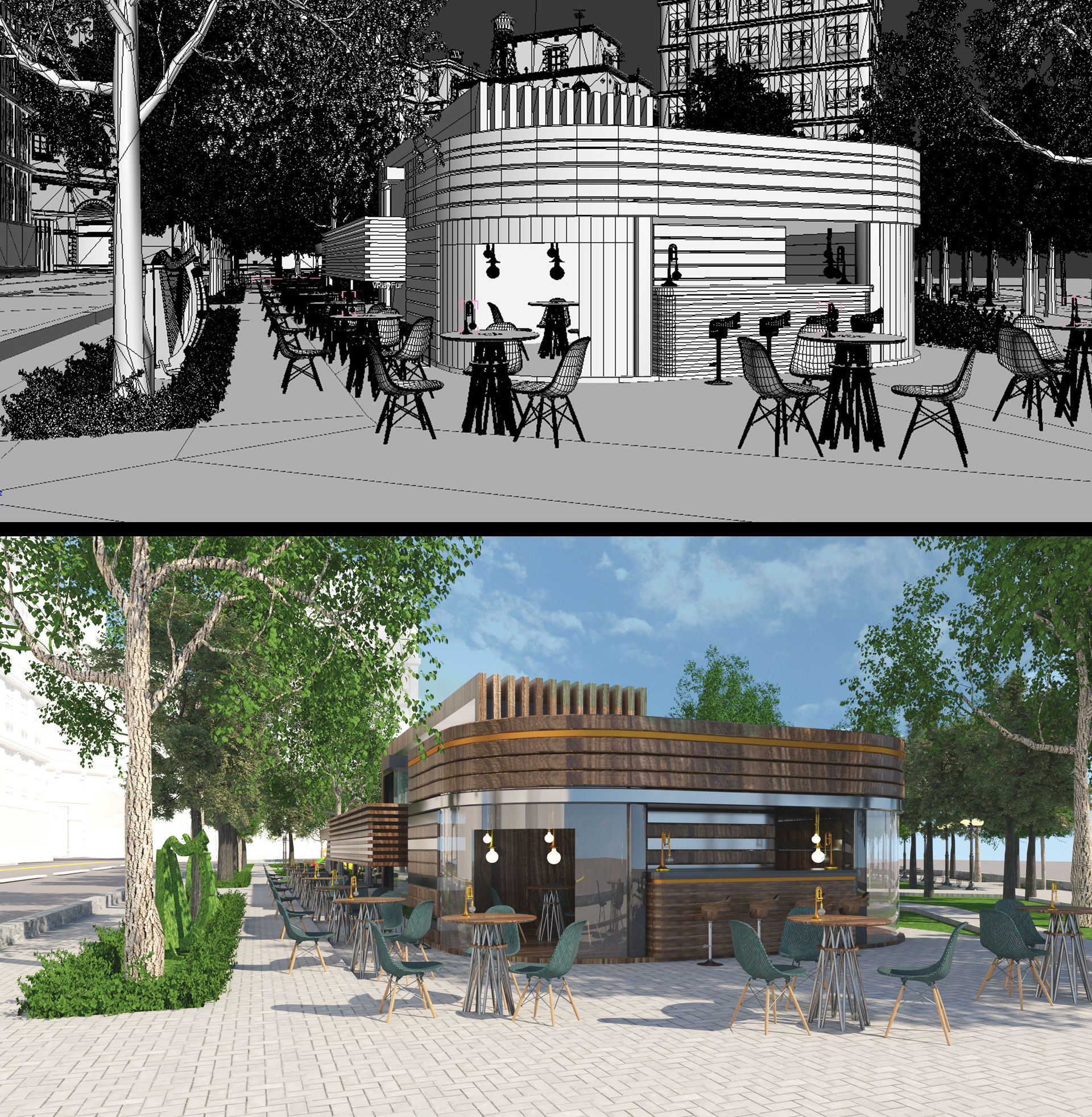 3D Park Design 3D model | CGTrader