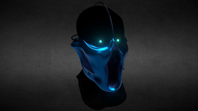 Subzero mask free VR / AR / low-poly 3D model | CGTrader