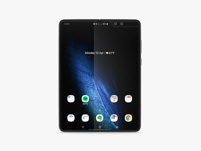 Samsung Galay Fold 3D model | CGTrader