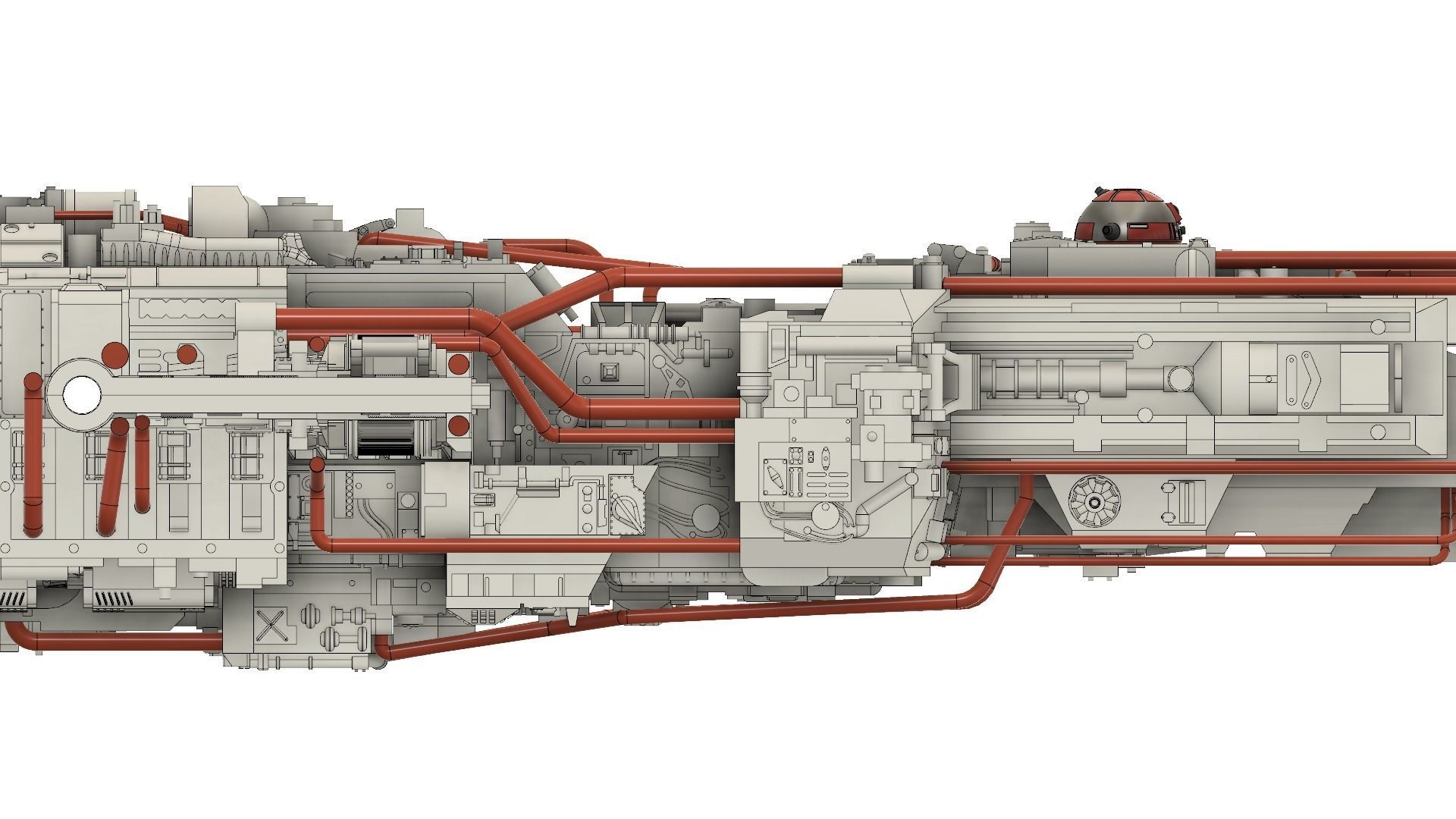 BTL-A4 Y-wing starfighter 3D model 3D printable | CGTrader