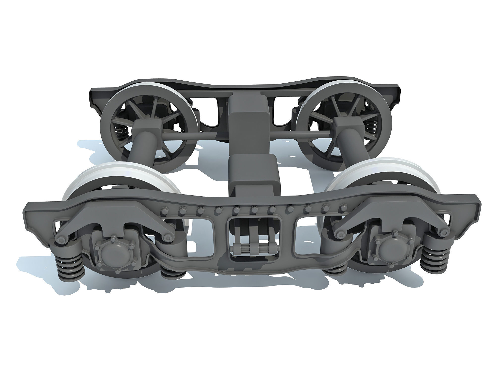 Train Wheels 3D model | CGTrader