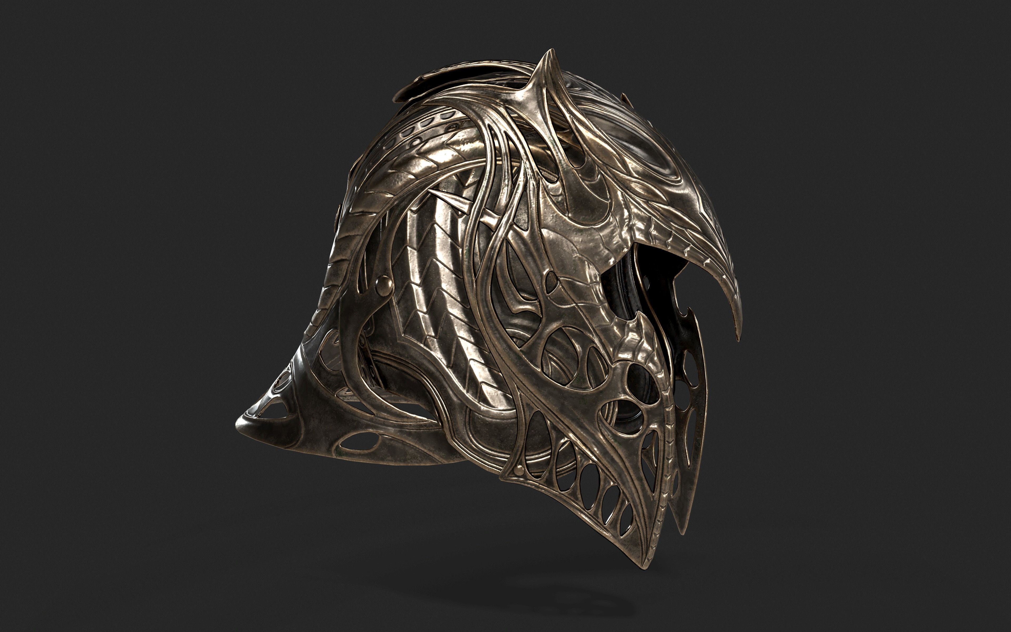 3D model Krypton Helmet VR / AR / low-poly | CGTrader