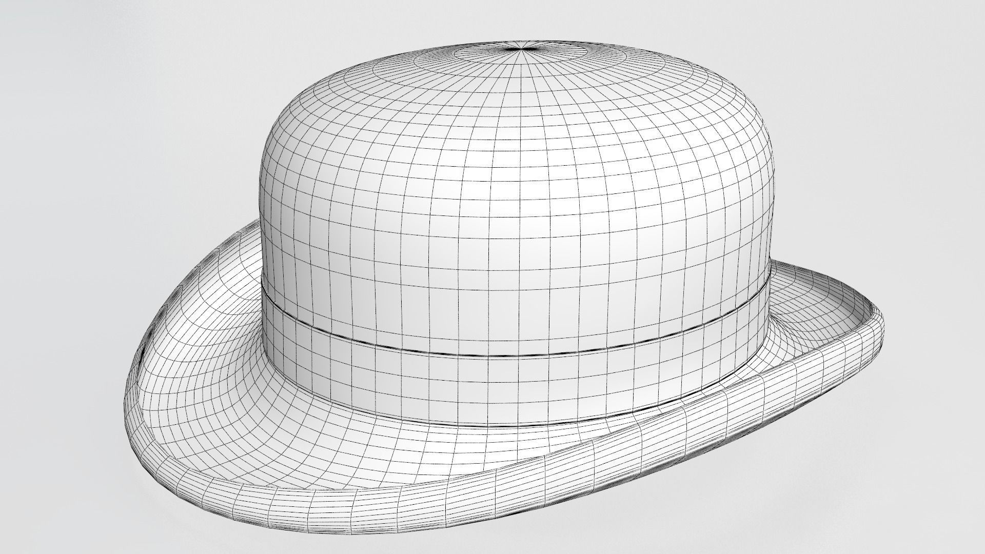 bowler hat 3D model | CGTrader