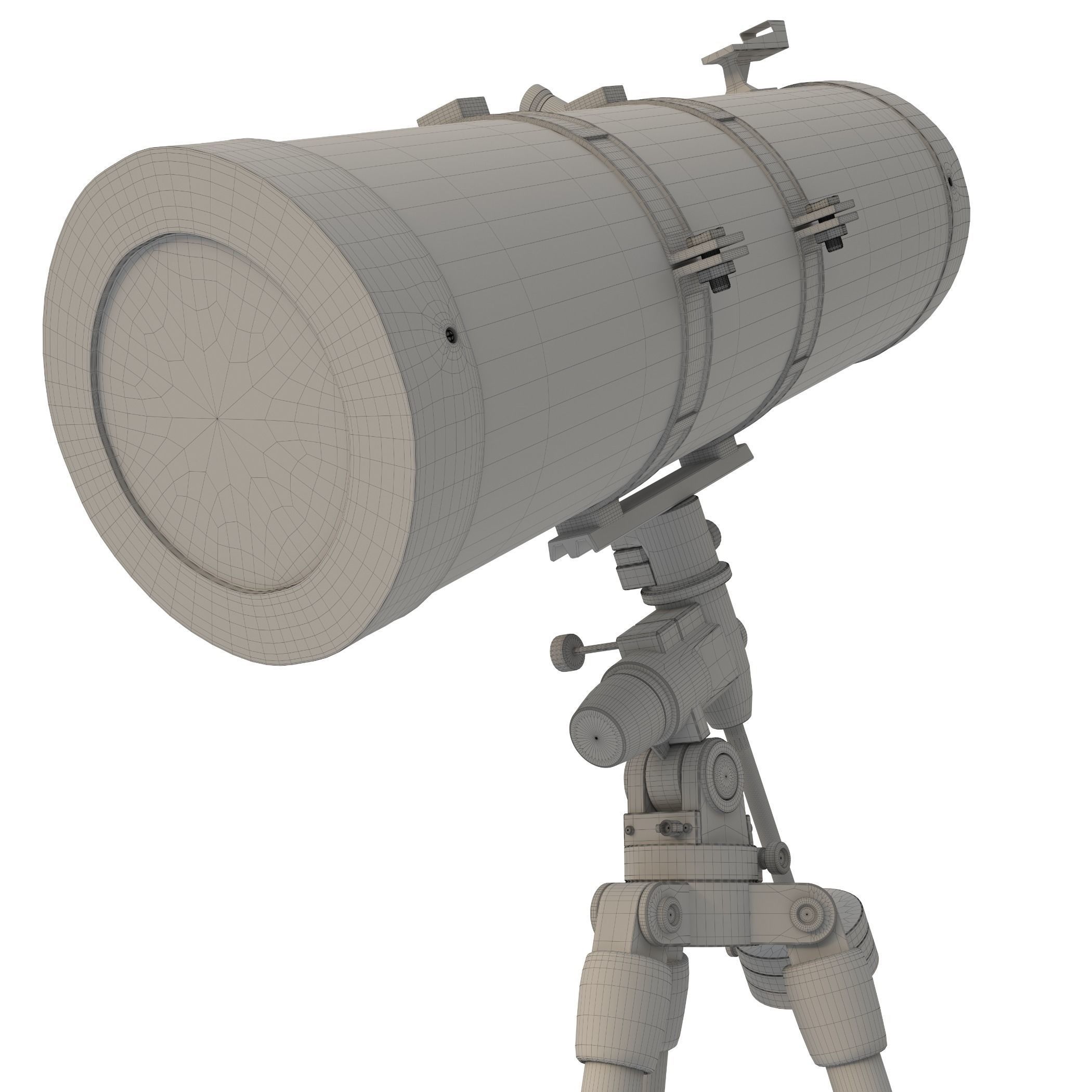 Astronomical Telescope 3D model | CGTrader
