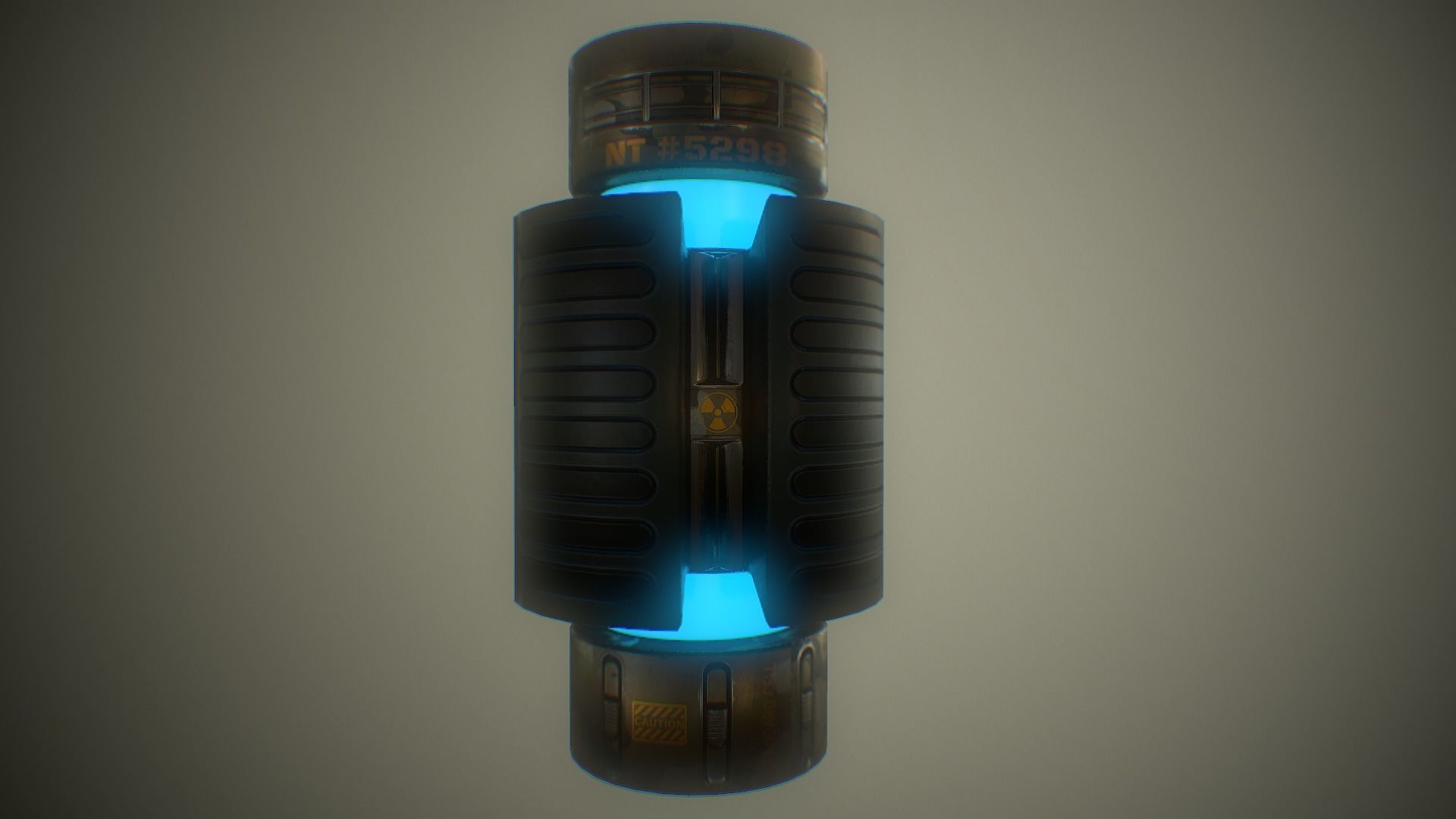 PBR Retro Sci-Fi Energy Cell UPDATED WITH LODs free VR / AR / low-poly 3D model | CGTrader