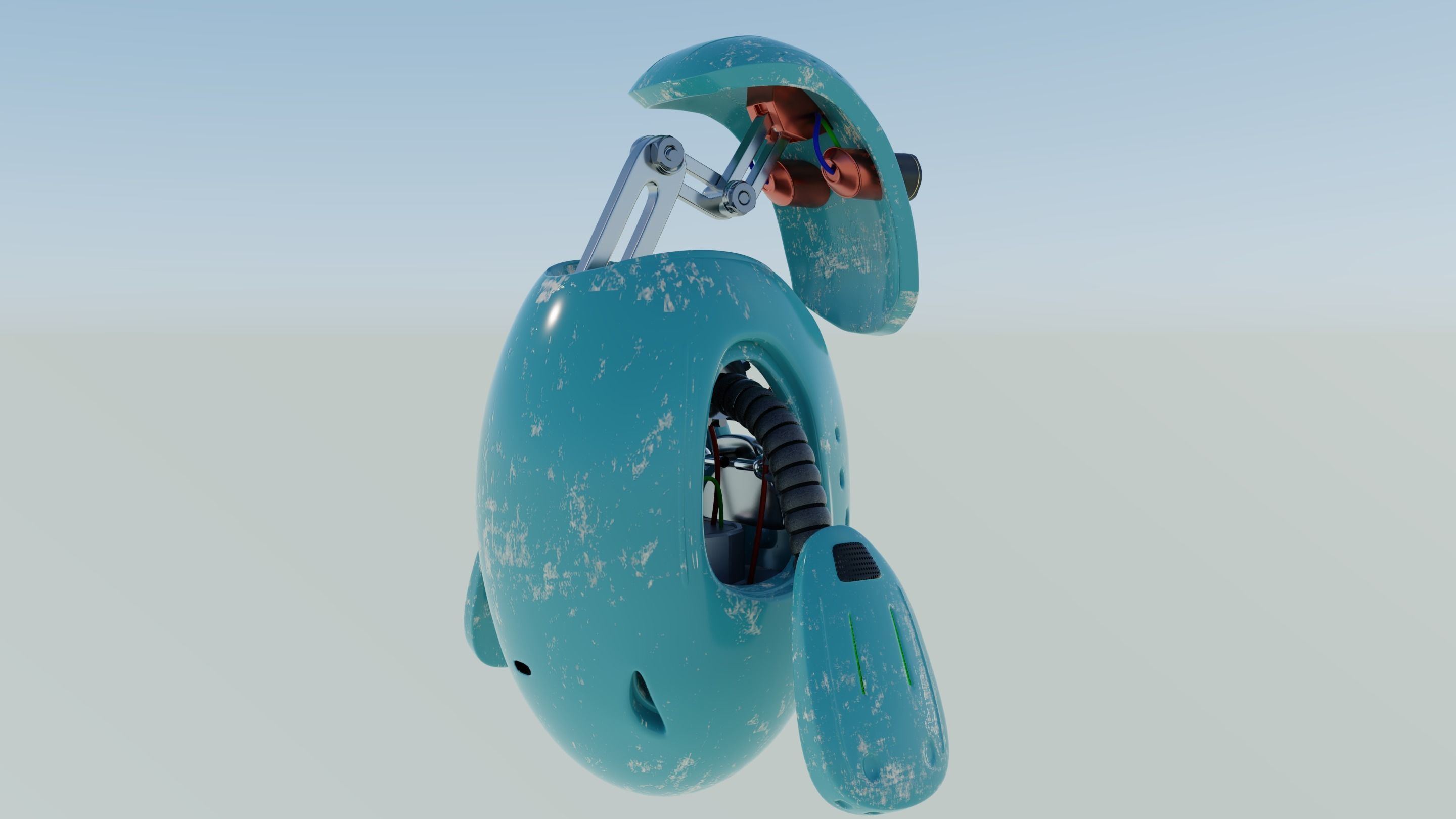 Scout Droid 3D model | CGTrader