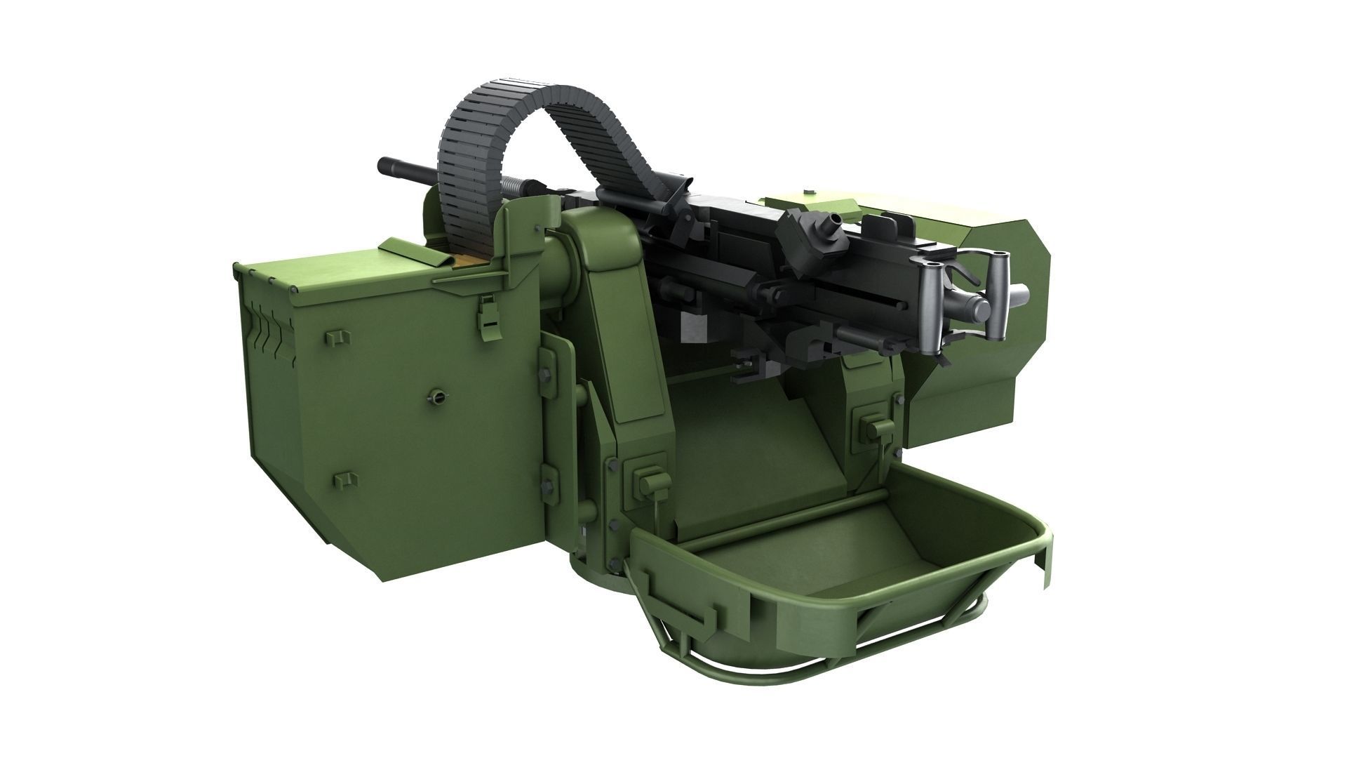 3D model Remote Controlled Weapon Station RCWS VR / AR / low-poly ...