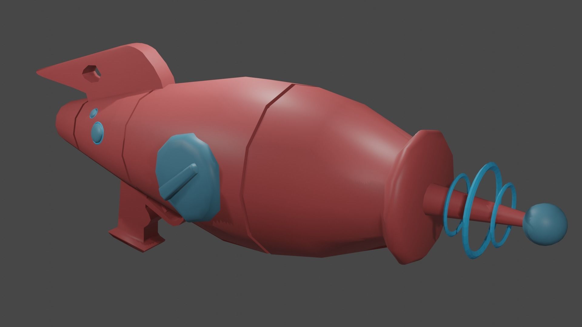 3D model vector alien gun low poly VR / AR / low-poly | CGTrader