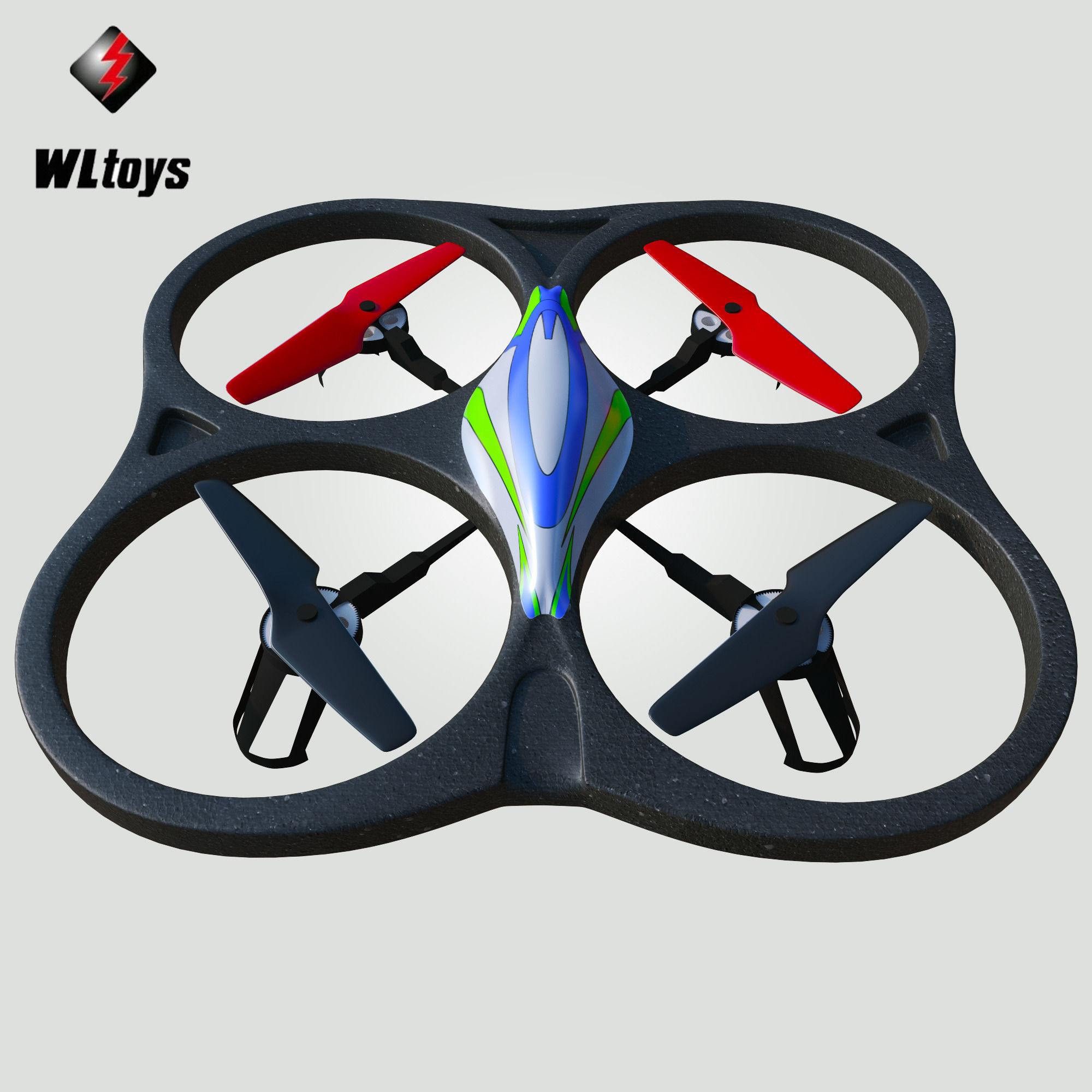 quadcopter 3d model 3D model | CGTrader
