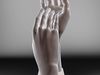 Hands hand sculpture 3D model 3D printable | CGTrader