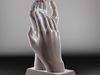 Hands hand sculpture 3D model 3D printable | CGTrader