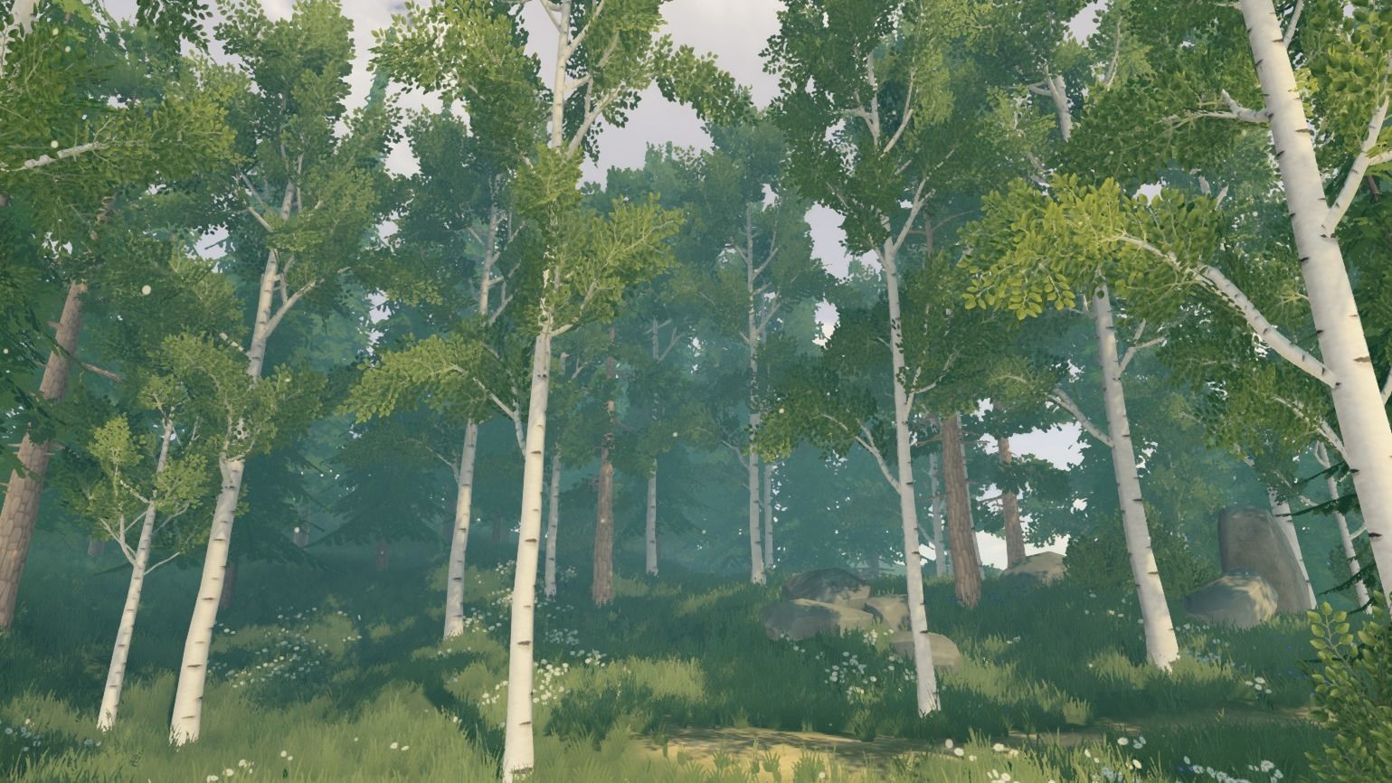 3D model Stylized Nature Vol 01 VR / AR / low-poly rigged animated ...