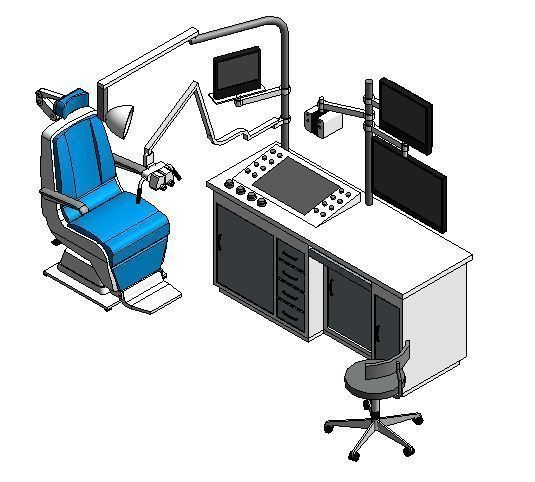 ENT UNIT BUILT IN 3D model | CGTrader