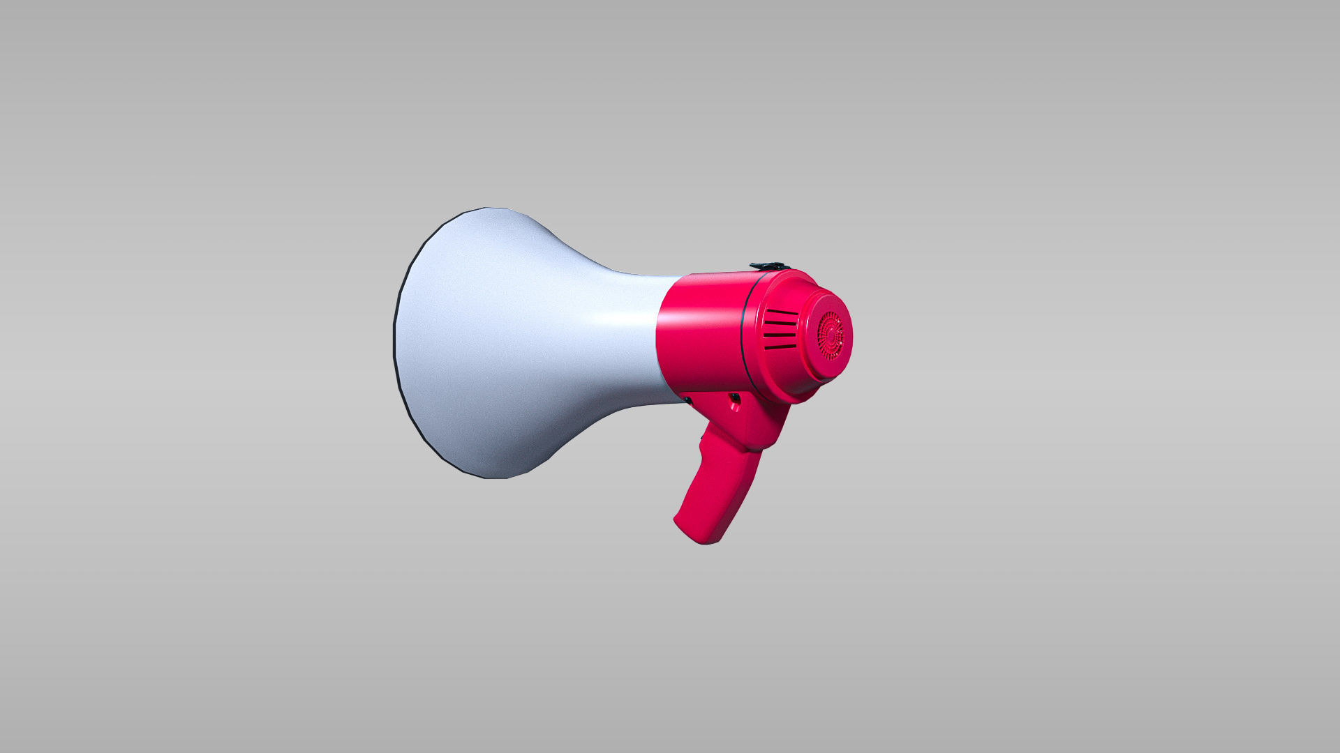 Megaphone 3D model | CGTrader