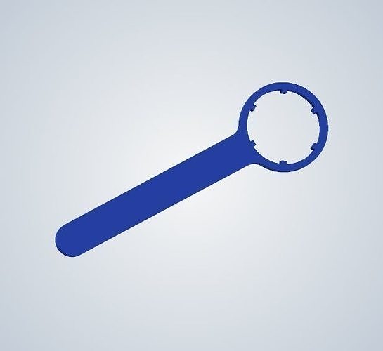 Reset conector key tool 3D model 3D printable | CGTrader