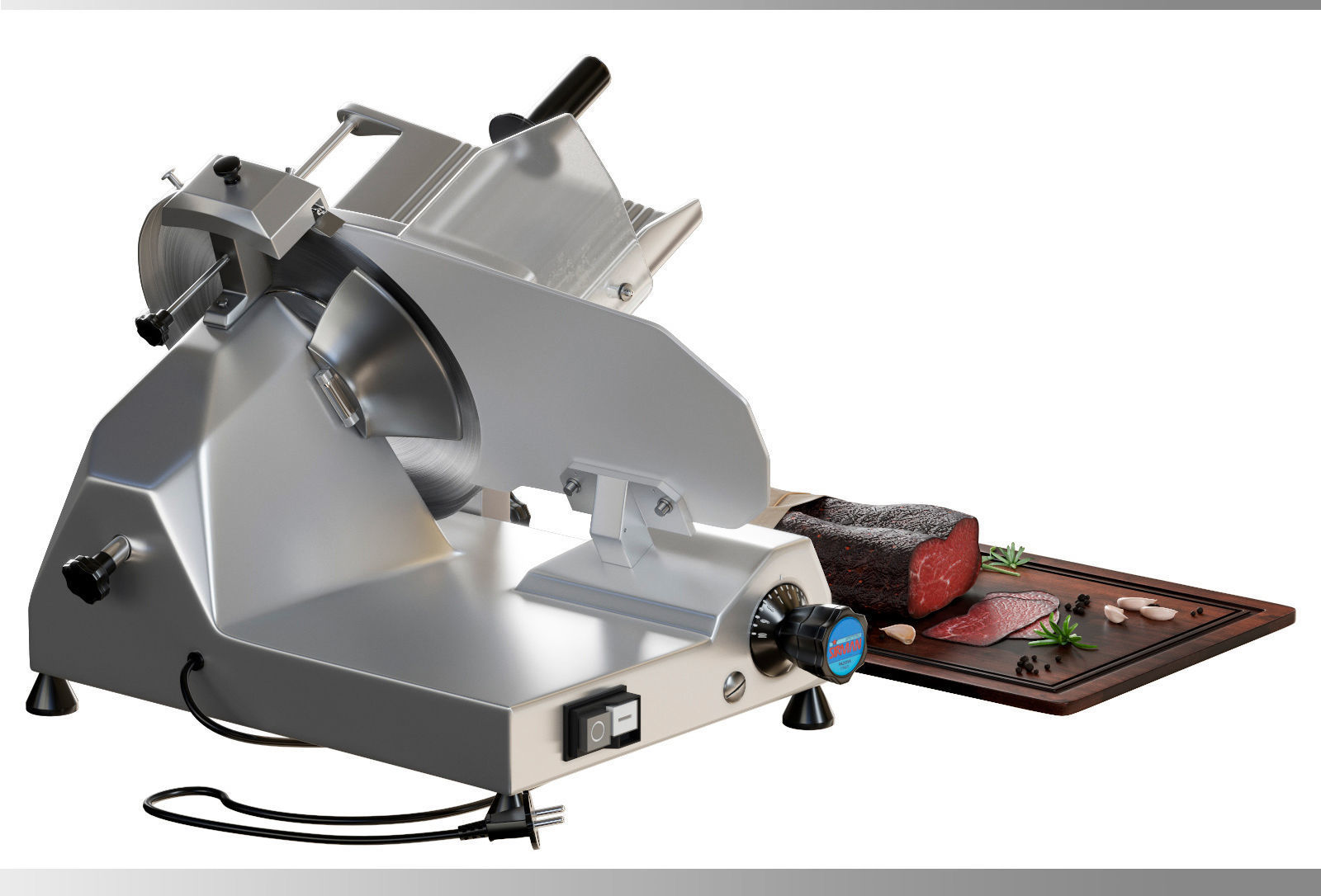 Industrial Meat Slicer Sirman MIRRA 300 3D model | CGTrader