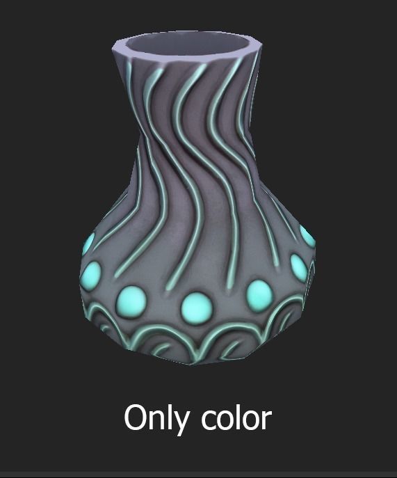 3D model magic vases VR / AR / low-poly | CGTrader