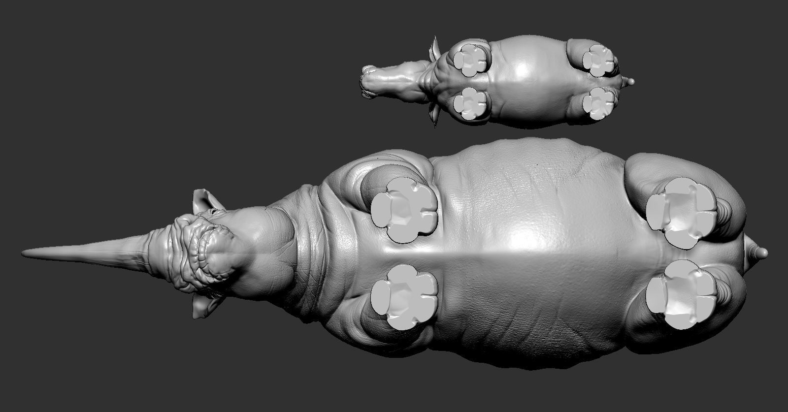 Rhino rhinoceros 3D model 3D printable | CGTrader