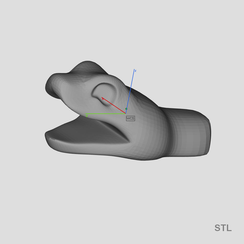 Snake head 2 - Best for jewelry free 3D model 3D printable | CGTrader