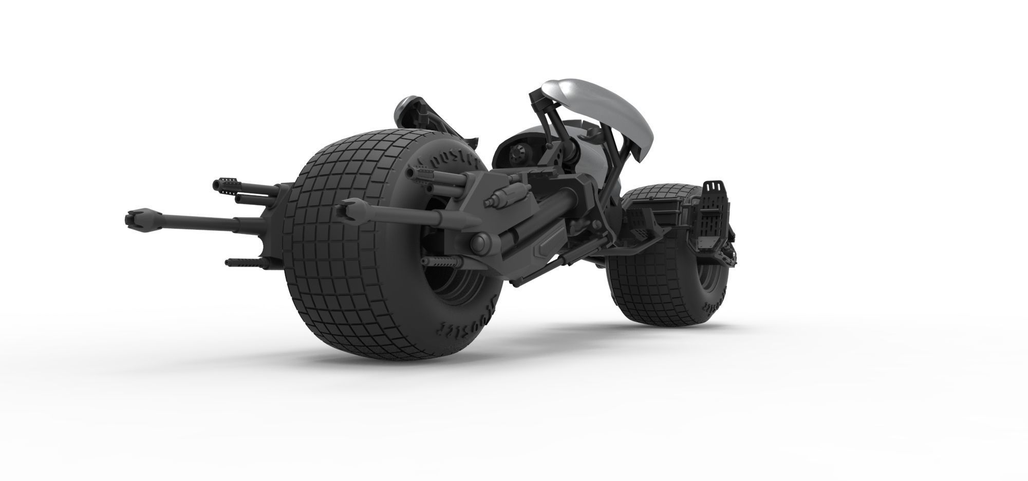Diecast model Batpod from The Dark Knight Scale 1 to 12 3D model 3D ...