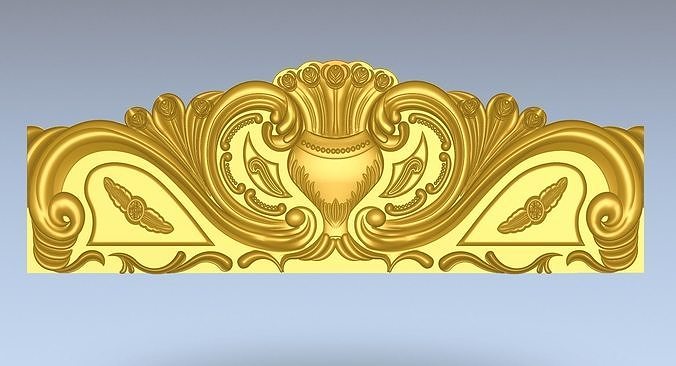 COT 3D MODEL ornate gold crown 3D model | CGTrader