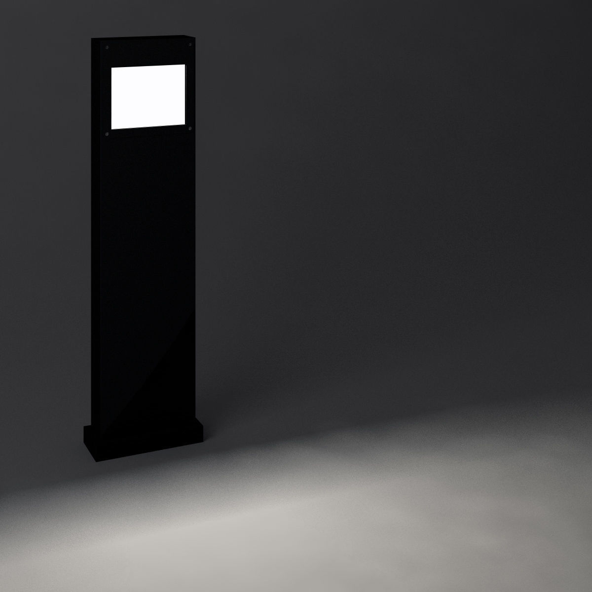 BEGA Bollard Light 84413 Outdoor Lighting 3D model | CGTrader