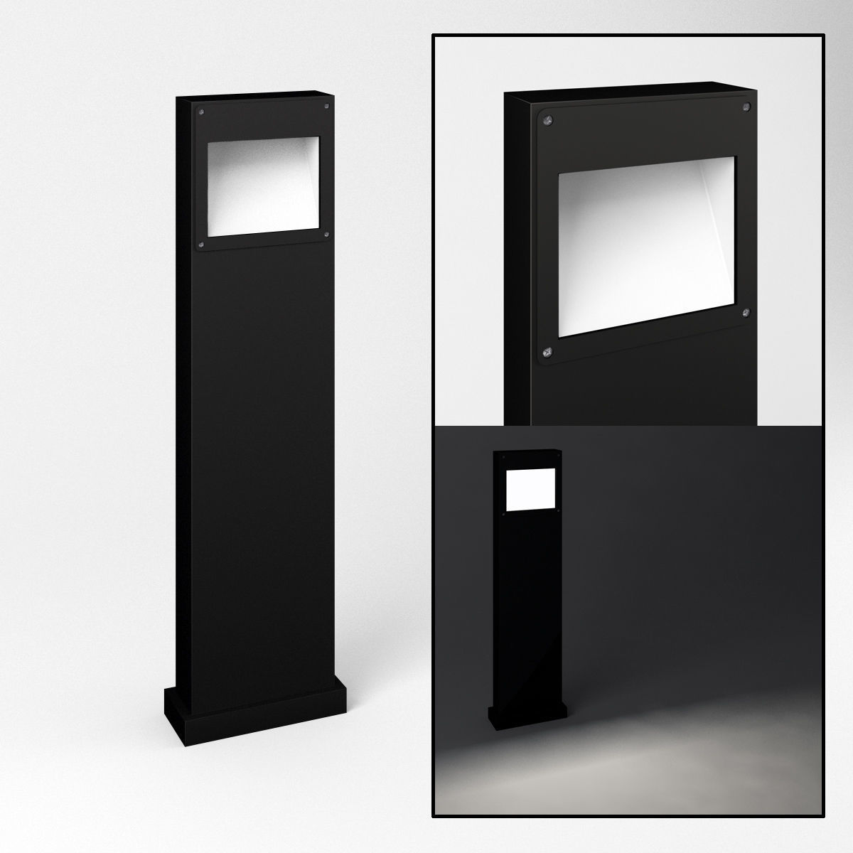 BEGA Bollard Light 84413 Outdoor Lighting 3D model | CGTrader