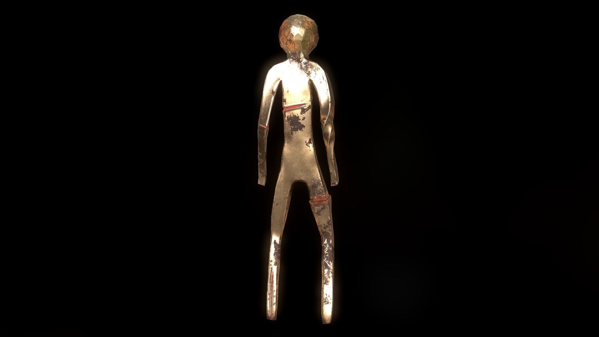 Humanoid Key free VR / AR / low-poly 3D model animated rigged | CGTrader