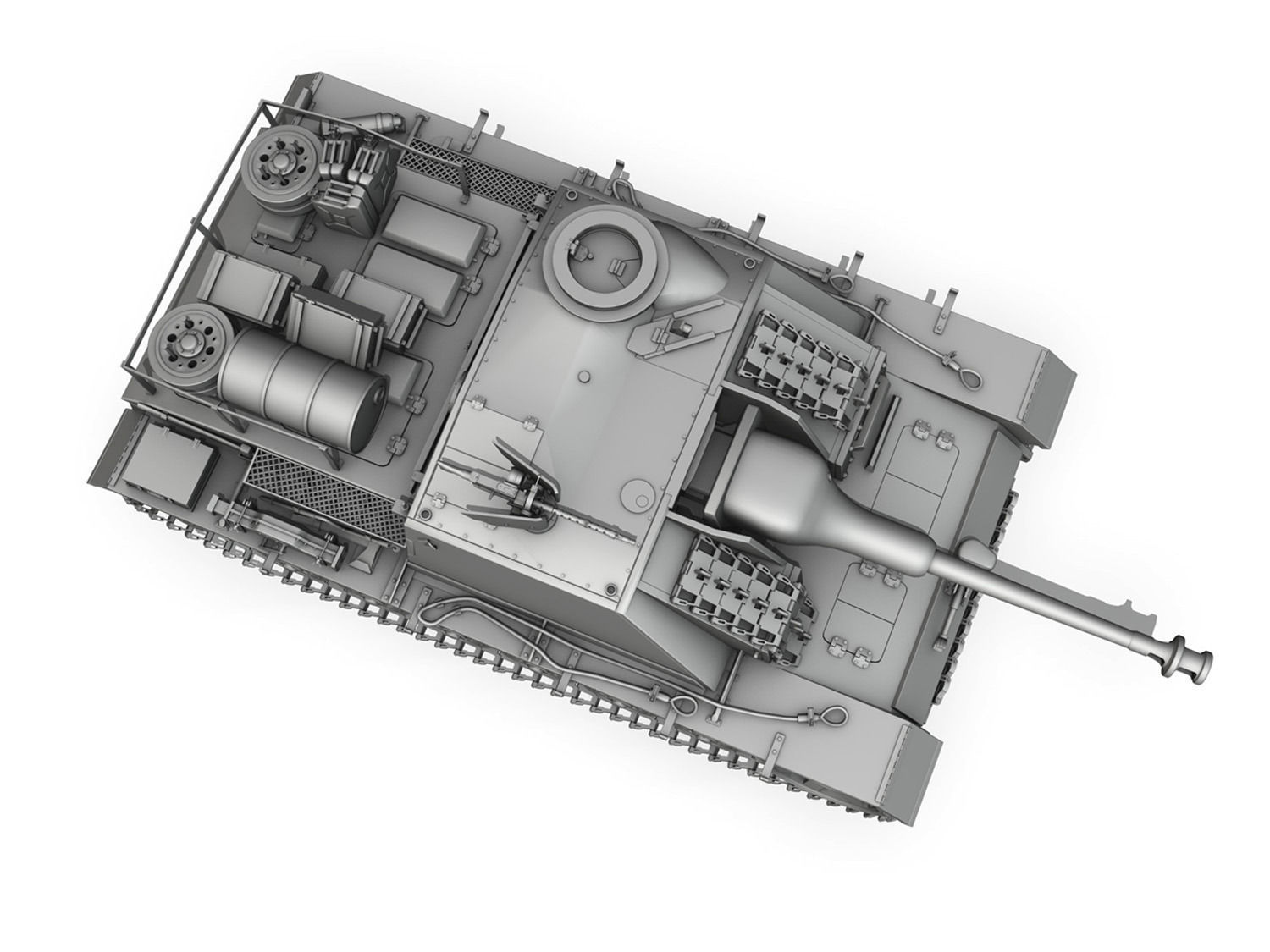 StuG III Ausf G Mid Production 3D model | CGTrader