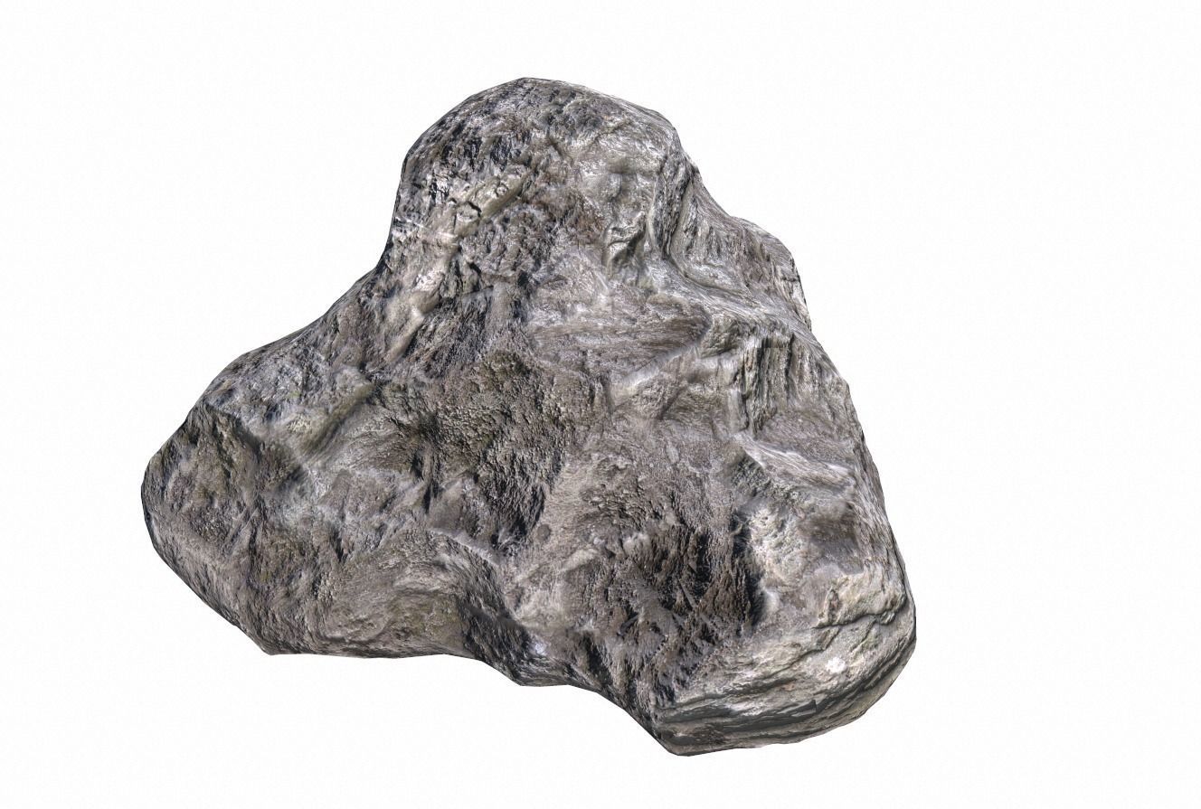 3D model Gray mountain rock 2 PBR VR / AR / low-poly | CGTrader