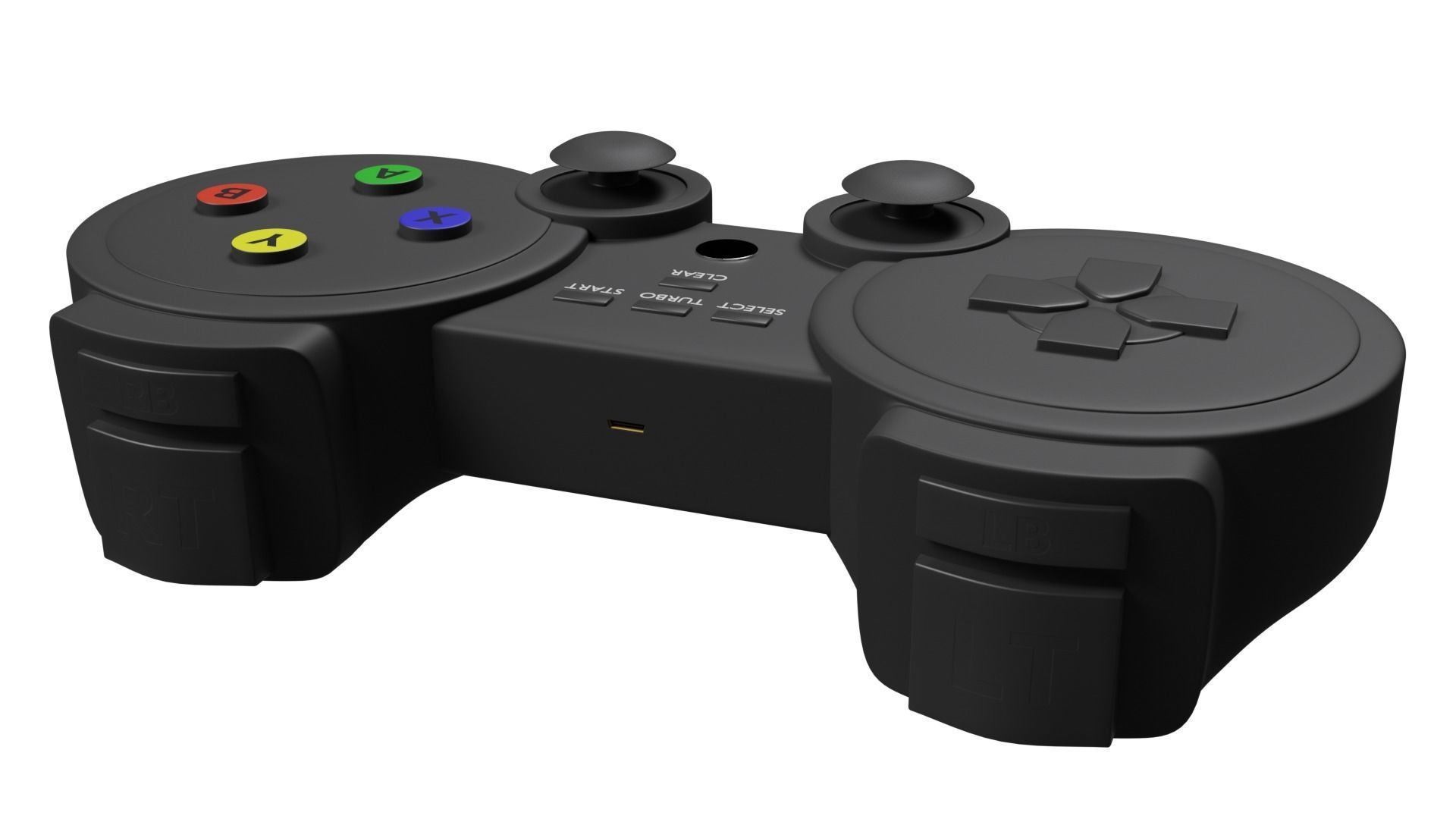 Wireless Gamepad 3D model | CGTrader