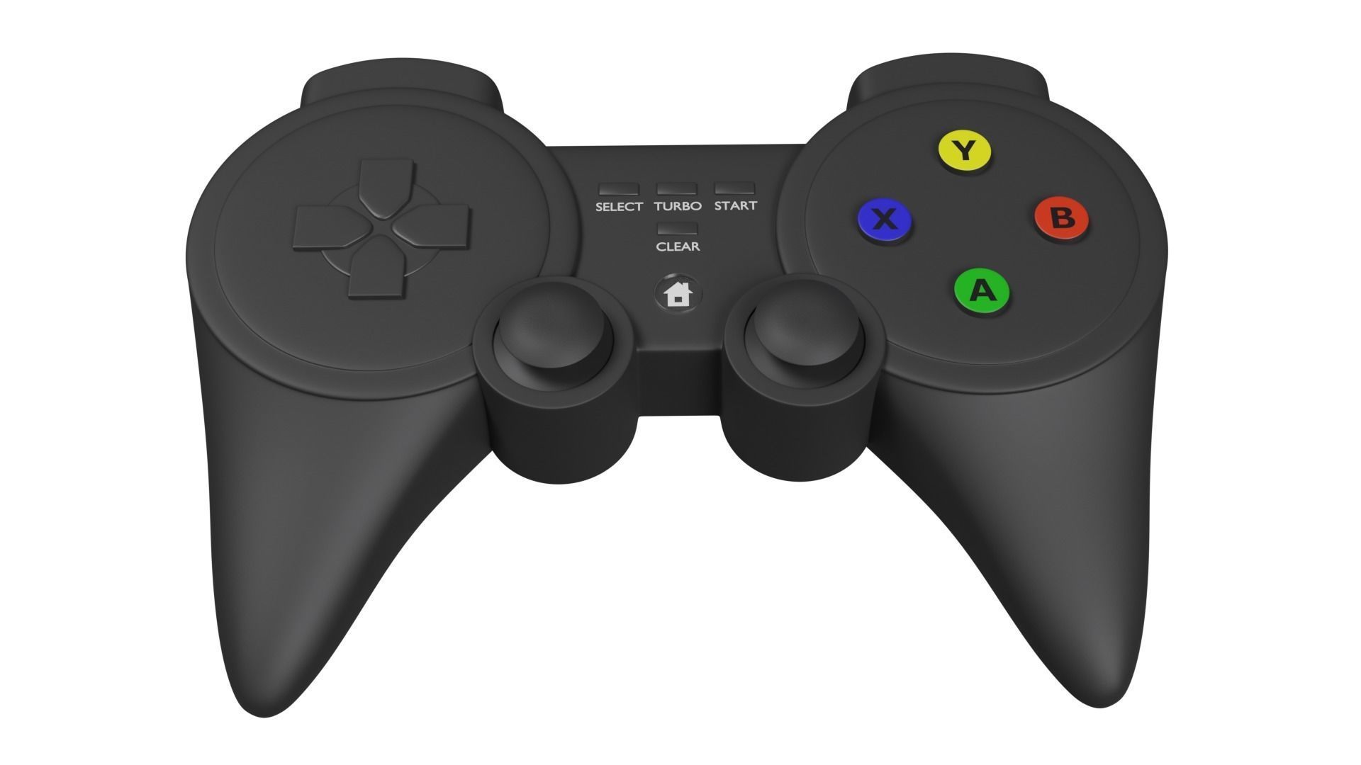Wireless Gamepad 3D model | CGTrader