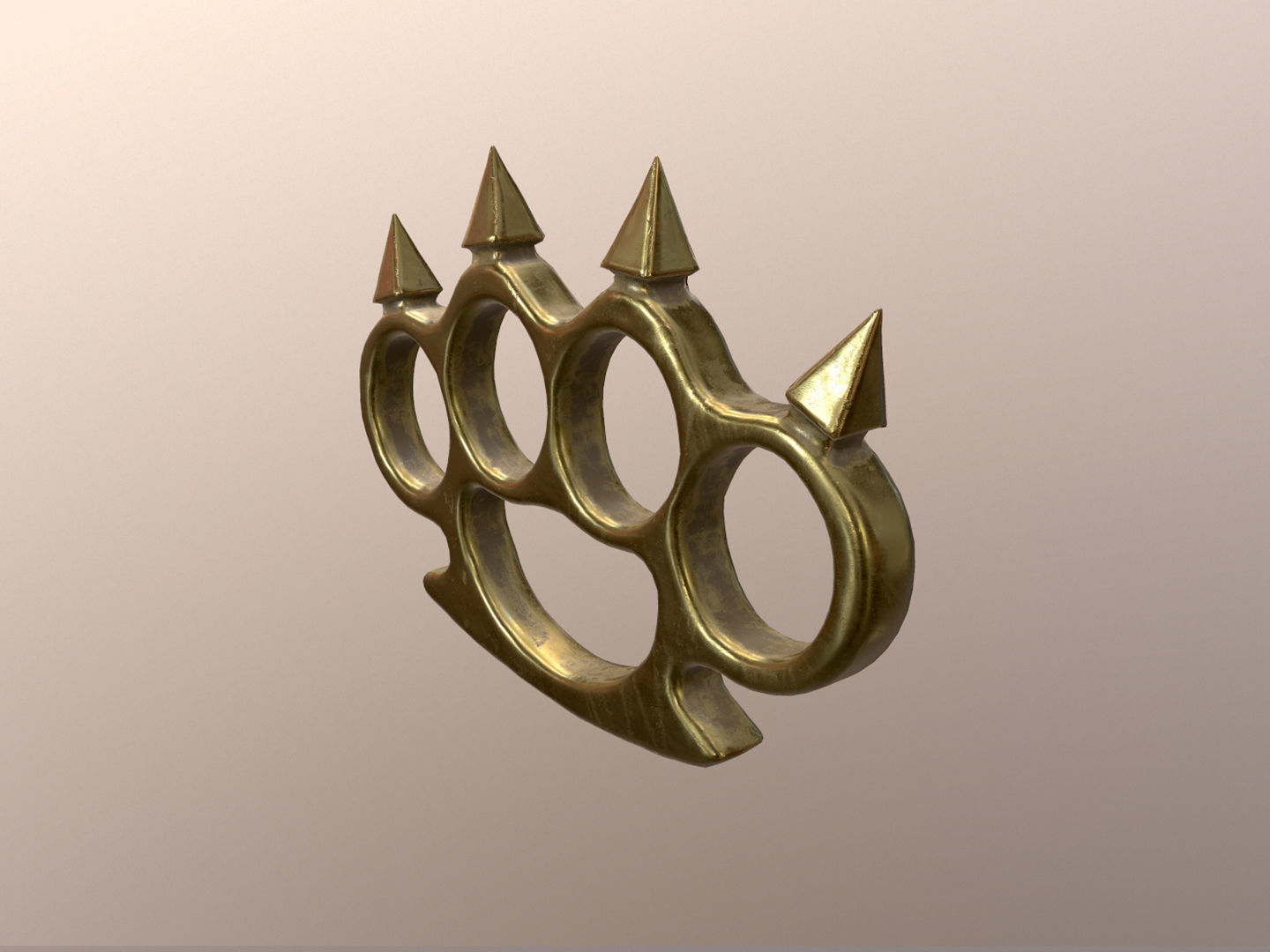 3D model Brass knuckles game ready VR / AR / low-poly | CGTrader